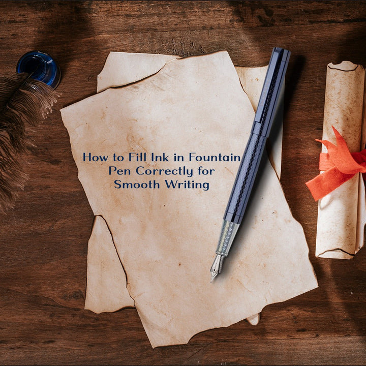 How to Fill Ink in Fountain Pen Correctly for Smooth Writing ...
