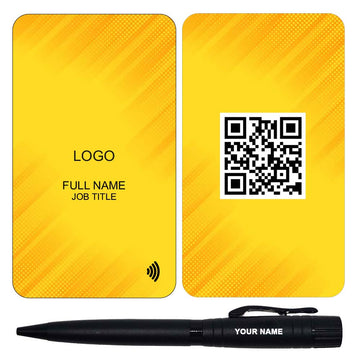 Submarine NFC Card with QR & NFC Pen