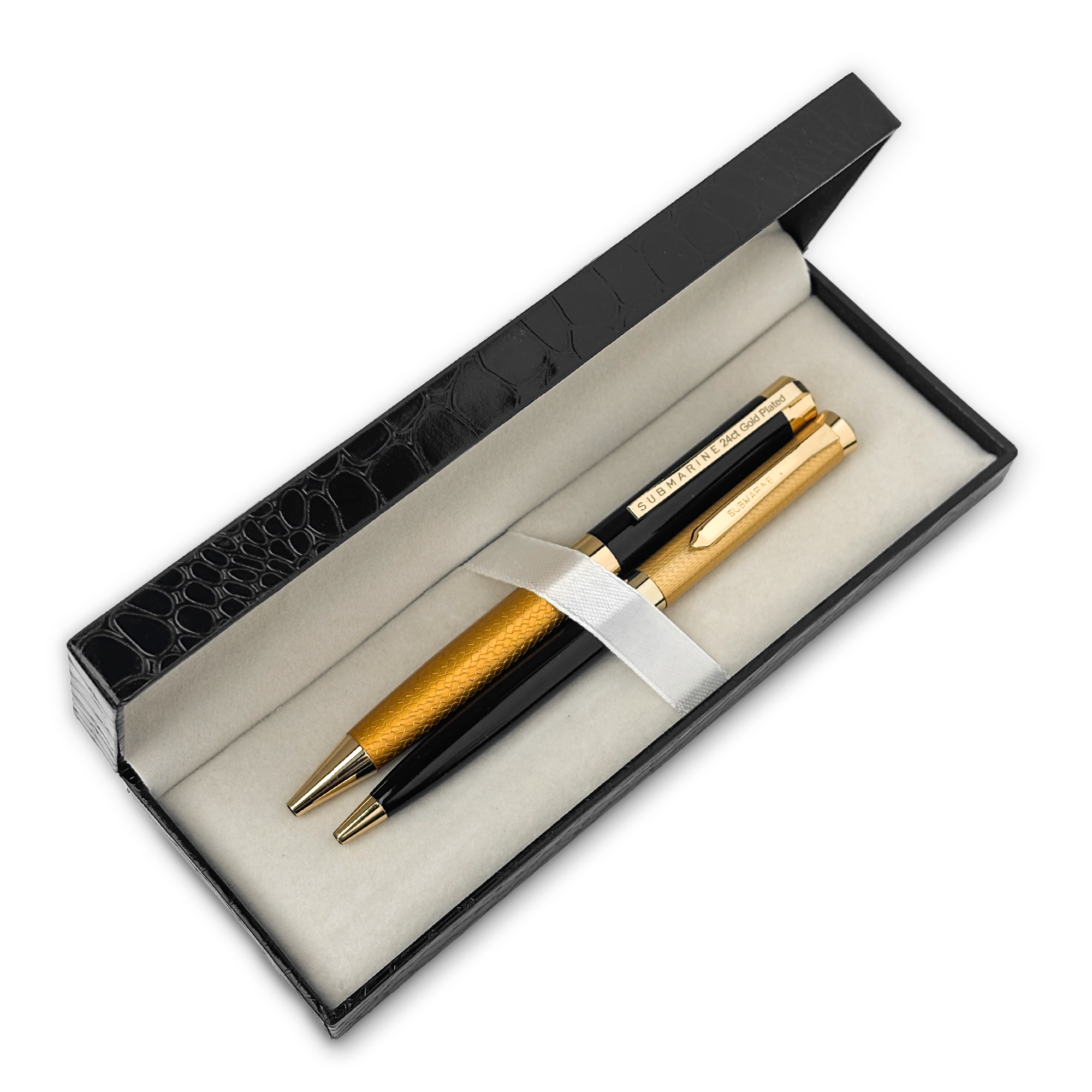 Gold Luxe Black-Gold Ball Pen Combo – Submarine Pens Pvt Ltd