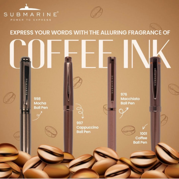 Submarine Pens Coffee Series Aroma Of Coffe & Personalised with your ...